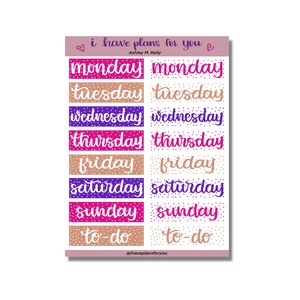 Hearts and Dots Stickers PNG Sticker Printable Planner Sticker Hearts ...