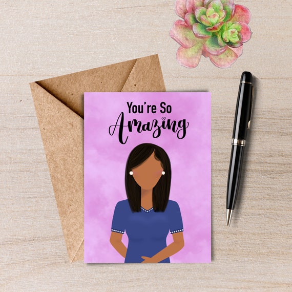 You're so Amazing Printable Card Inspirational Hand Drawn - Etsy