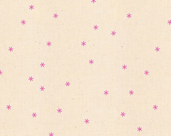Ruby Star Spark Fabric - Etsy