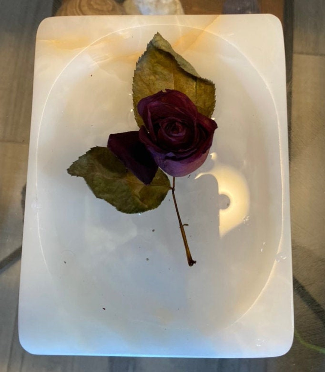 Beautiful Natural Ónix Plate - Etsy