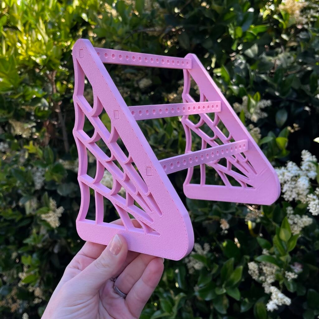 Spiderweb Earring Display Rack Jewelry Standing Spooky - Etsy