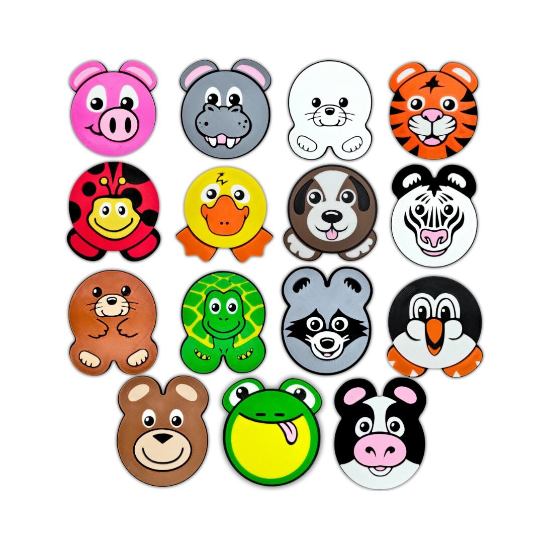 Zoo Animal Magnets Nostalgic 2000's Decor - Etsy