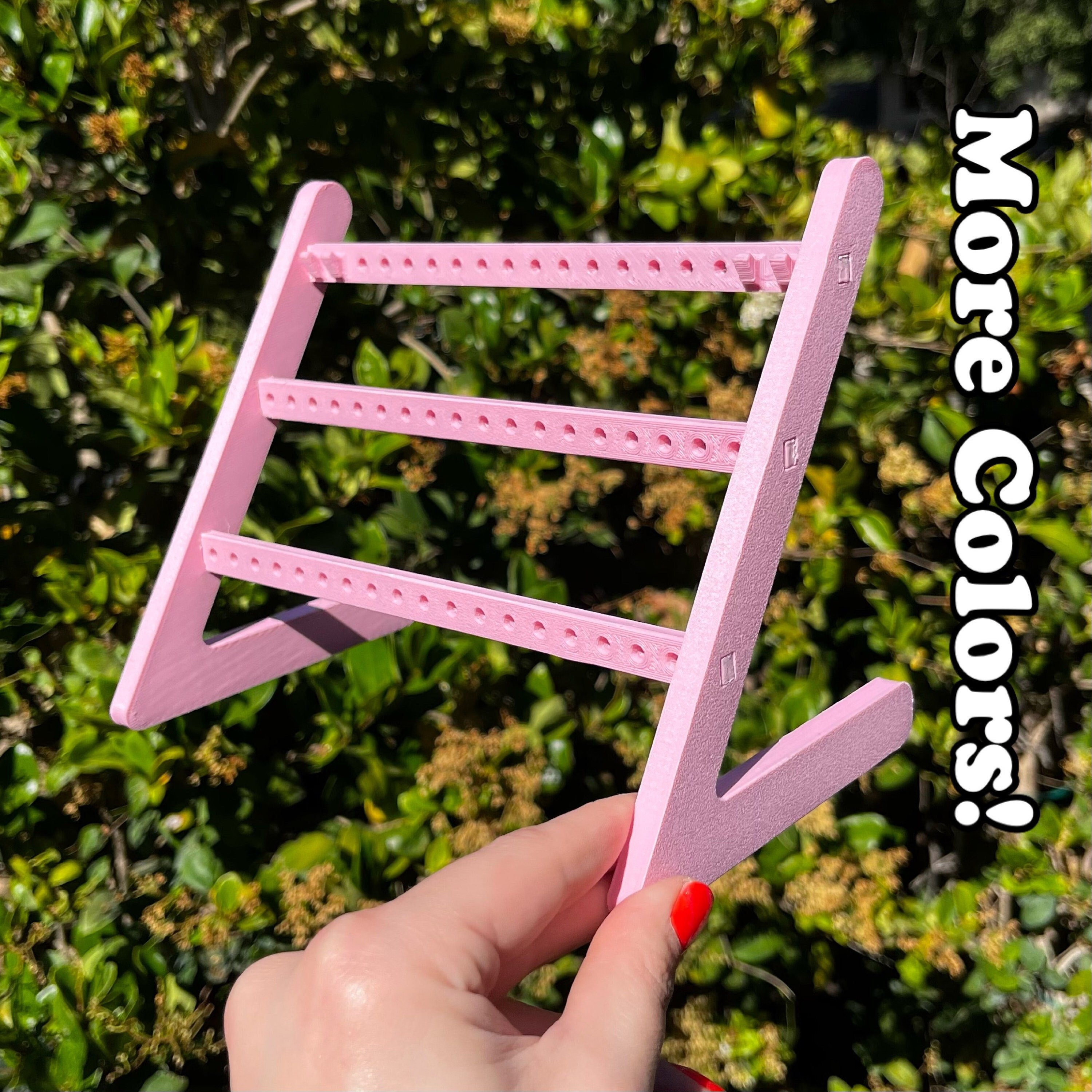 Basic Earring Jewelry Display Rack Small Plastic Desktop - Etsy