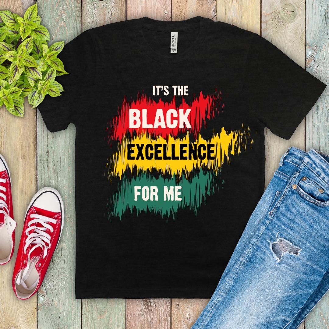 The "it's the Black Excellence for Me" Ready-to-print Dtf Transfer - Etsy