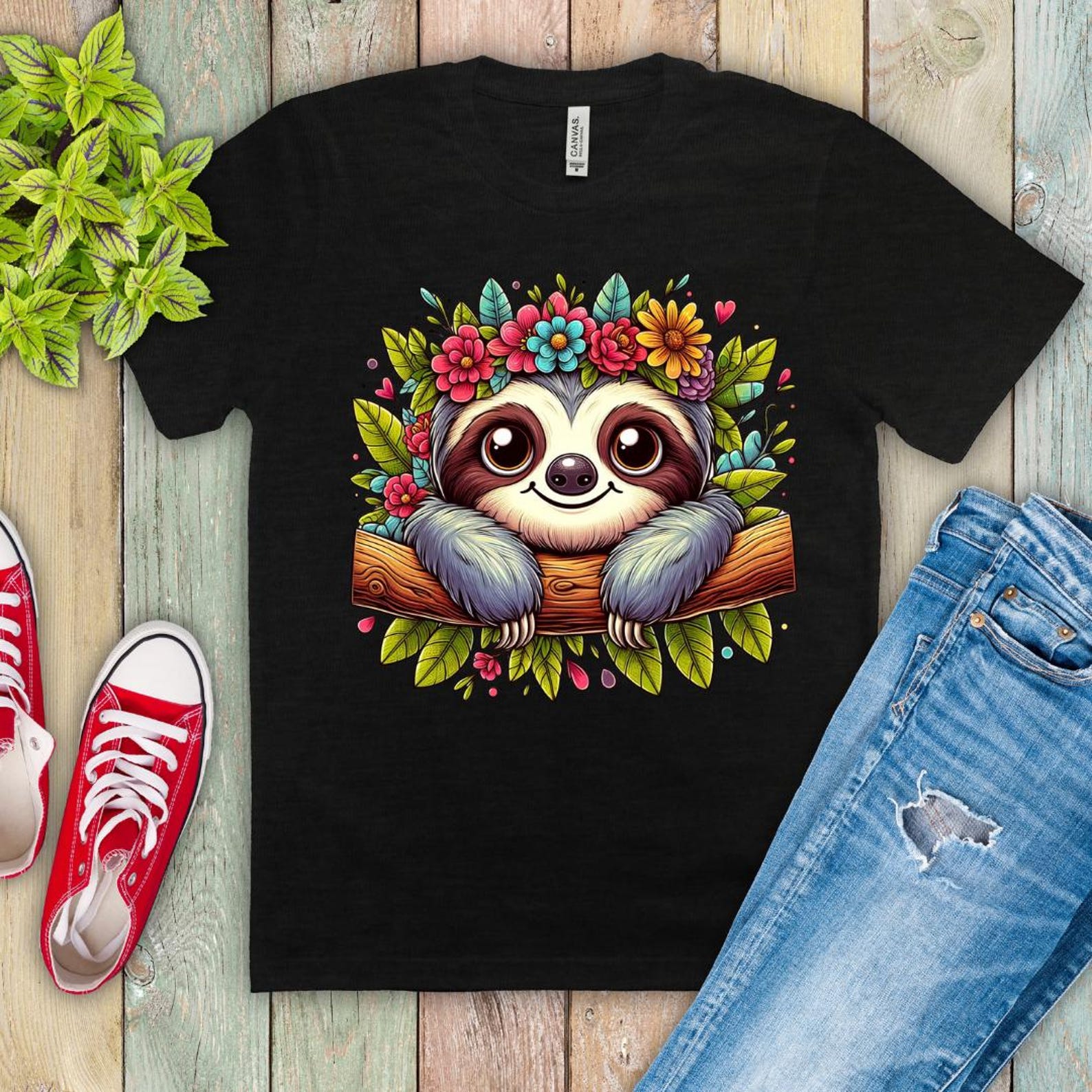 Sloth (multiple Options) Ready to Print Dtf Transfers - Etsy