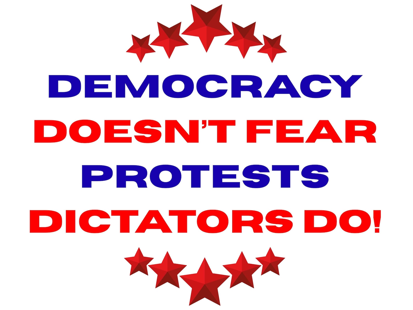 The 24x18 Protest Signs – Stand Loud. Stand Proud! - Etsy