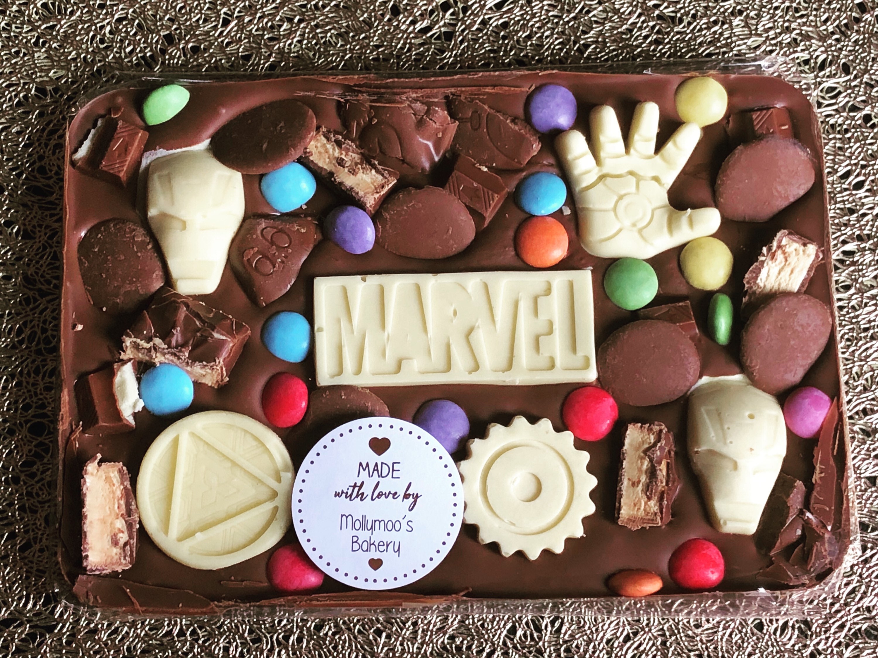 Marvels Chocolate Slab - Etsy UK