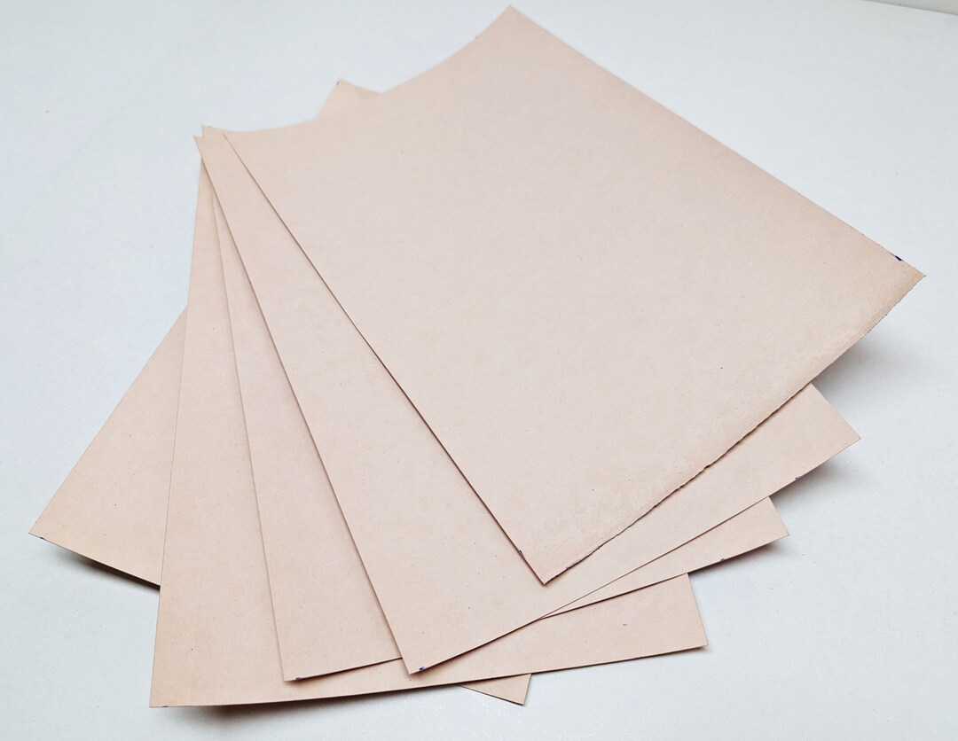 Texon Reinforcement Sheets - Leather Stiffener 0.45 Mm - 5 PCS Set- Bon ...