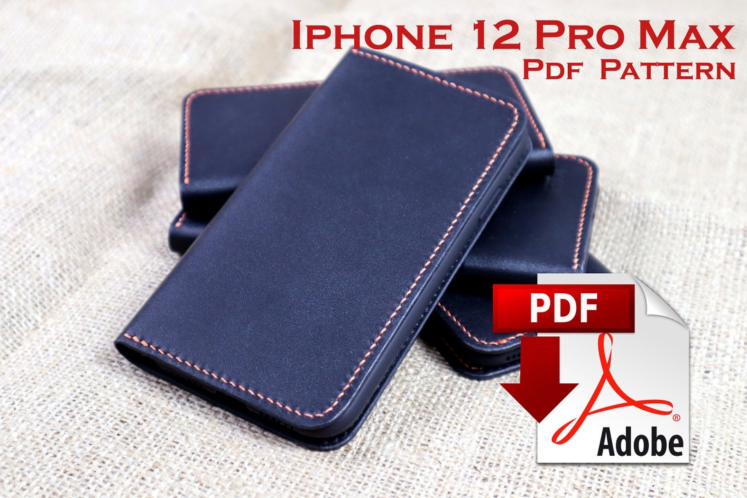 IPhone 12 Pro Max Wallet Case Pdf DIY Pattern - Etsy