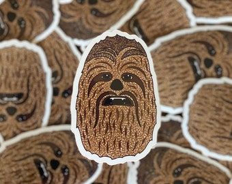 Chewbacca Sticker | Etsy