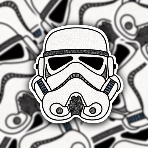 Stormtrooper Decal.. Stormtrooper Sticker.. Star Wars - Etsy