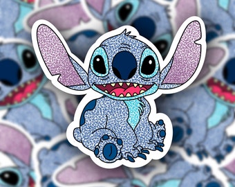 Stitch Waterproof Stickers - Etsy