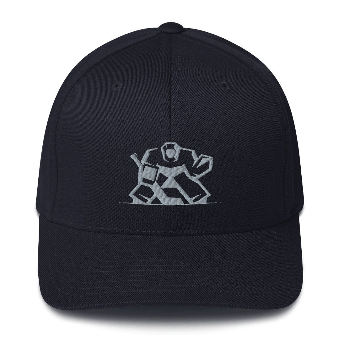 Hockey Goalie Structured Twill Cap, Hockey Player Gift, Goaltender Hat ...