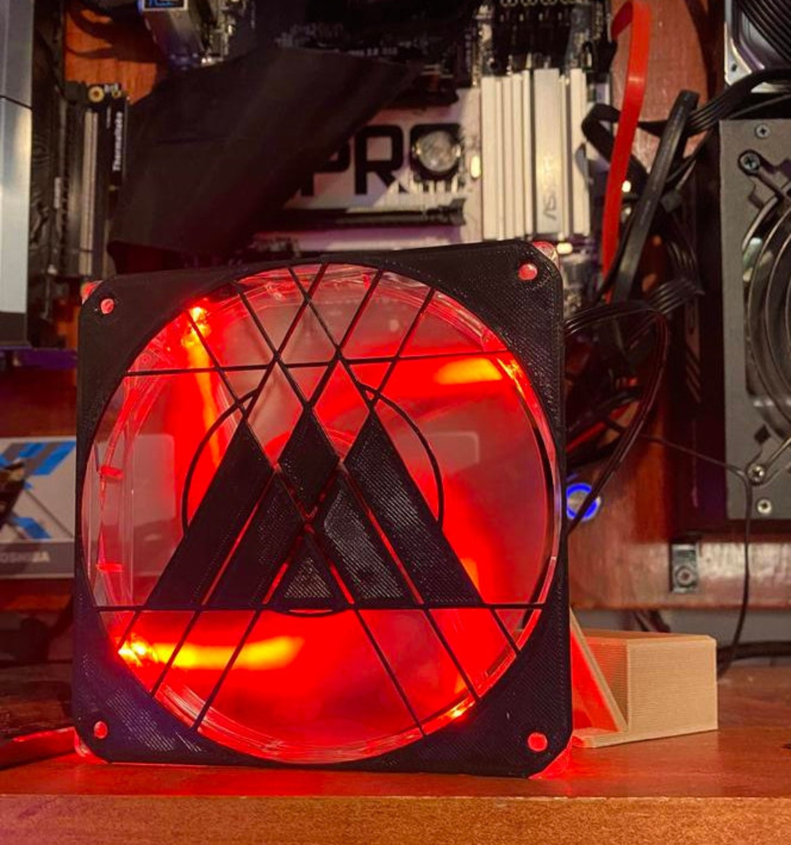 CUSTOM 3d Printed PC Fan Gaming Computer Fan Grills / Shrouds - Etsy