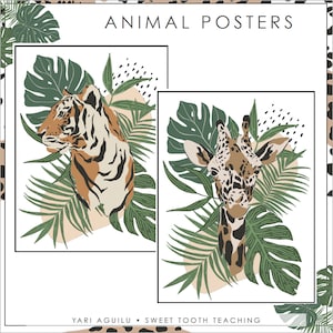 Inspirational Quote Posters | Jungle Theme Classroom Decor | Safari ...