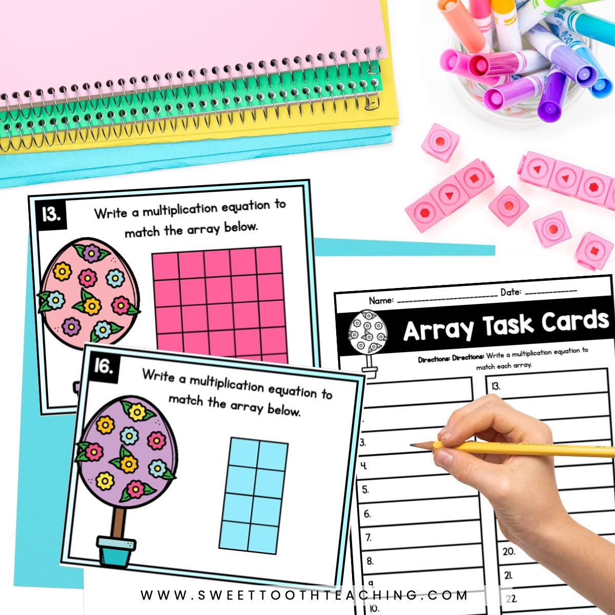 2nd Grade Math Activities and Math Centers | Spring Review ...