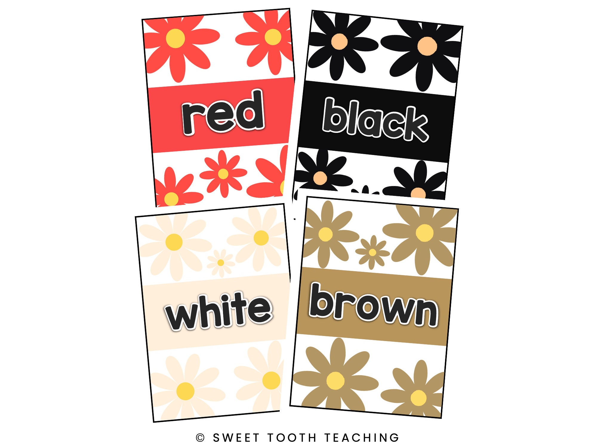 Color Posters Groovy Garden Retro Decor Editable DIGITAL DOWNLOAD - Etsy