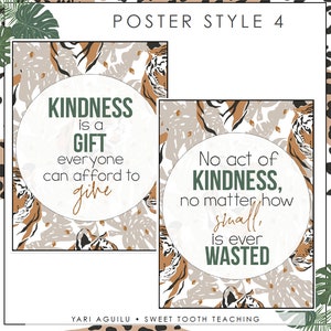 Inspirational Quote Posters | Jungle Theme Classroom Decor | Safari ...