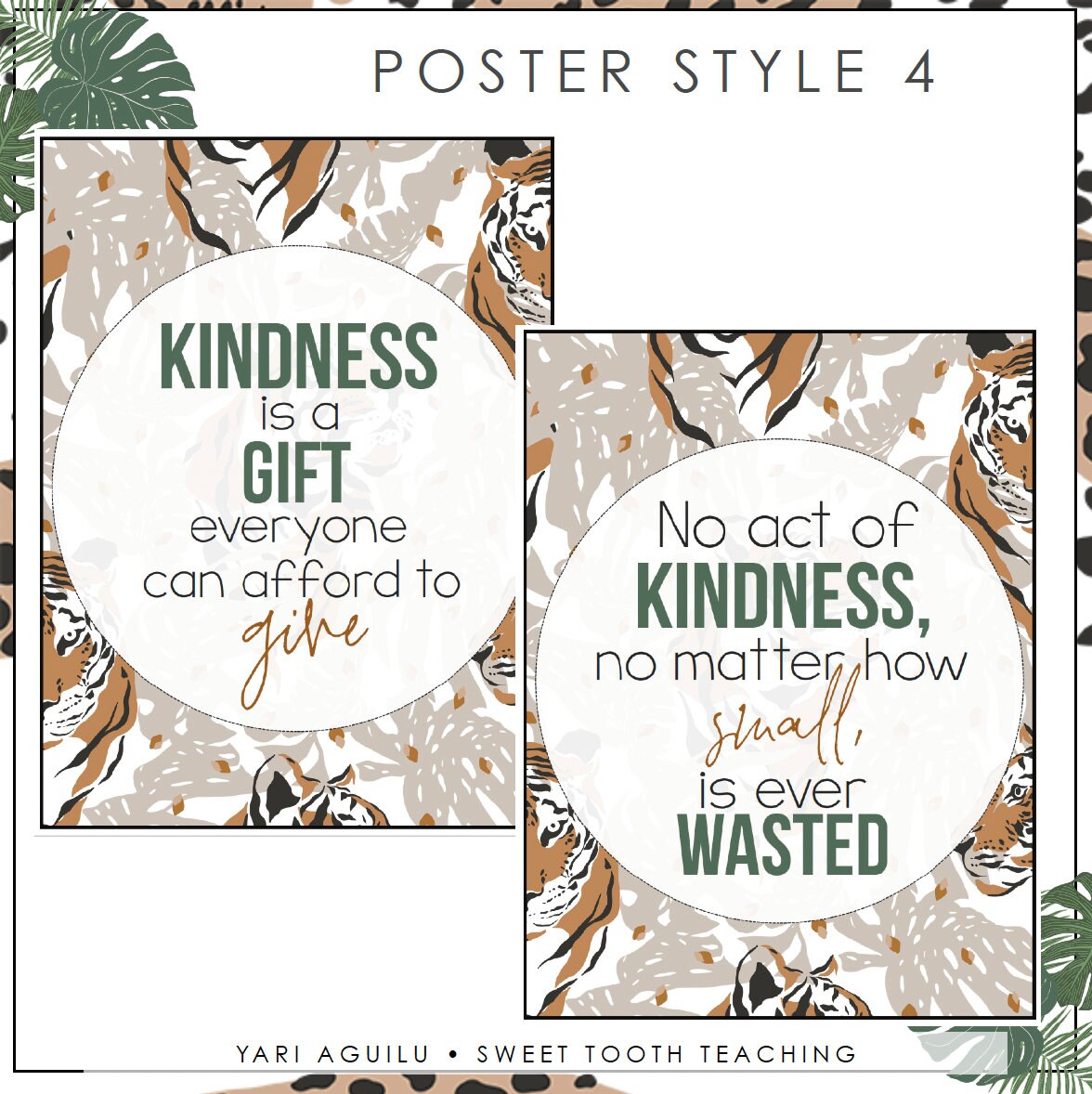 Inspirational Quote Posters | Jungle Theme Classroom Decor | Safari ...