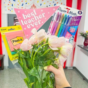 Teacher Appreciation Printable Pennant Flags Tags, Teacher Gift Ideas ...