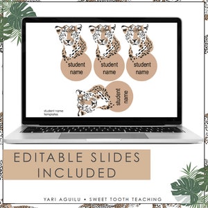 Jungle Theme Bulletin Board Kit | Printable Classroom Decor - Etsy