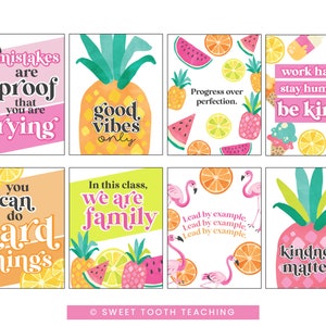 Colorful Classroom Decor | Tropical & Fruity Classroom Theme ...