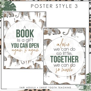 Inspirational Quote Posters | Jungle Theme Classroom Decor | Safari ...