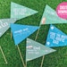 Teacher Appreciation Printable Pennant Flags, Teacher Gift Ideas ...