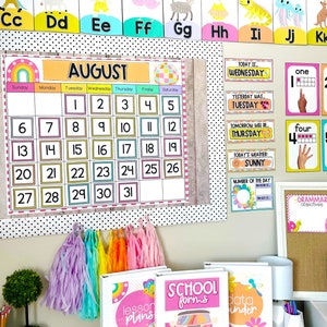 Groovy Garden Classroom Decor Bundle | Retro Colorful Decor - Etsy