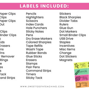 Colorful Classroom Teacher Toolbox Labels | Tropical Classroom Theme ...