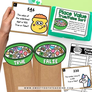 St.patrick's Day Math Centers- 2nd Grade Math Task Cards & Review ...