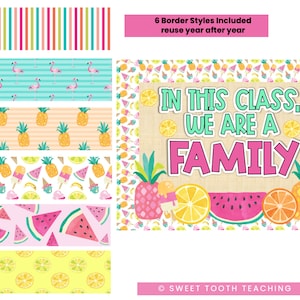 Colorful Classroom Decor | Tropical & Fruity Classroom Theme ...