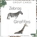 Classroom Centers Rotation Chart | Printable Jungle Classroom Decor - Etsy