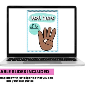 Hand Signal Posters | Colorful Groovy Garden Retro Decor | Editable ...