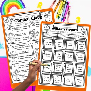 Monthly Second Grade Review Worksheets | Grammar, Reading & Math ...