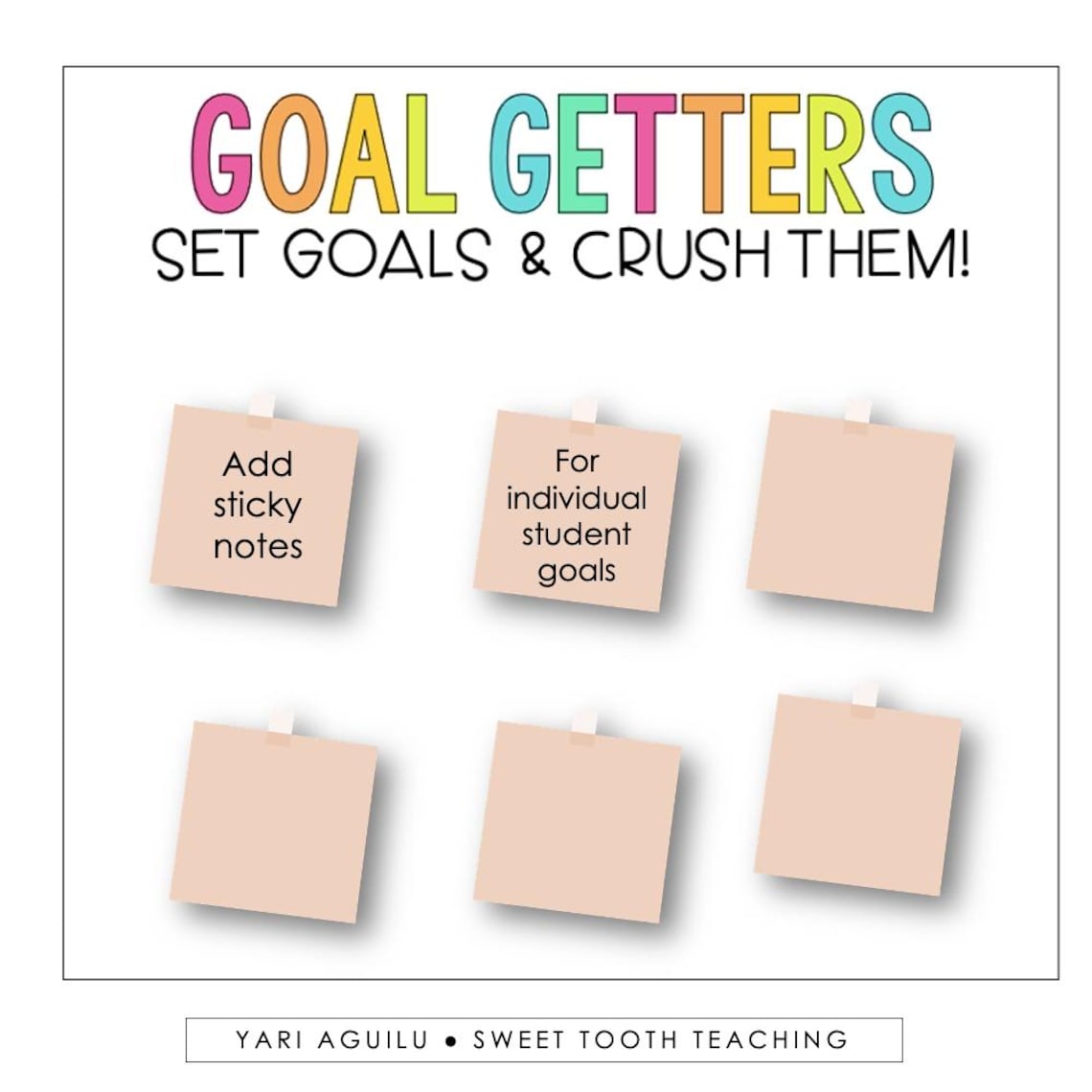 Class-wide Data & Goal Setting Posters | Iready and NWEA MAP Test ...