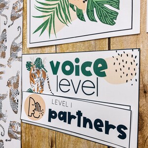 Jungle Themed Classroom Decor | Neutral Classroom Decorations ...