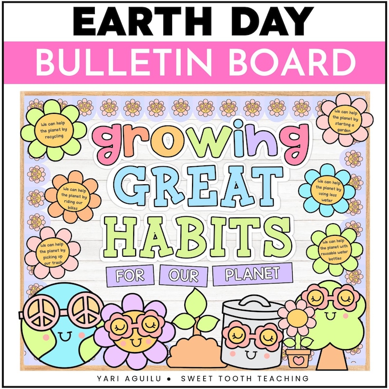 Earth Day Banner - Etsy