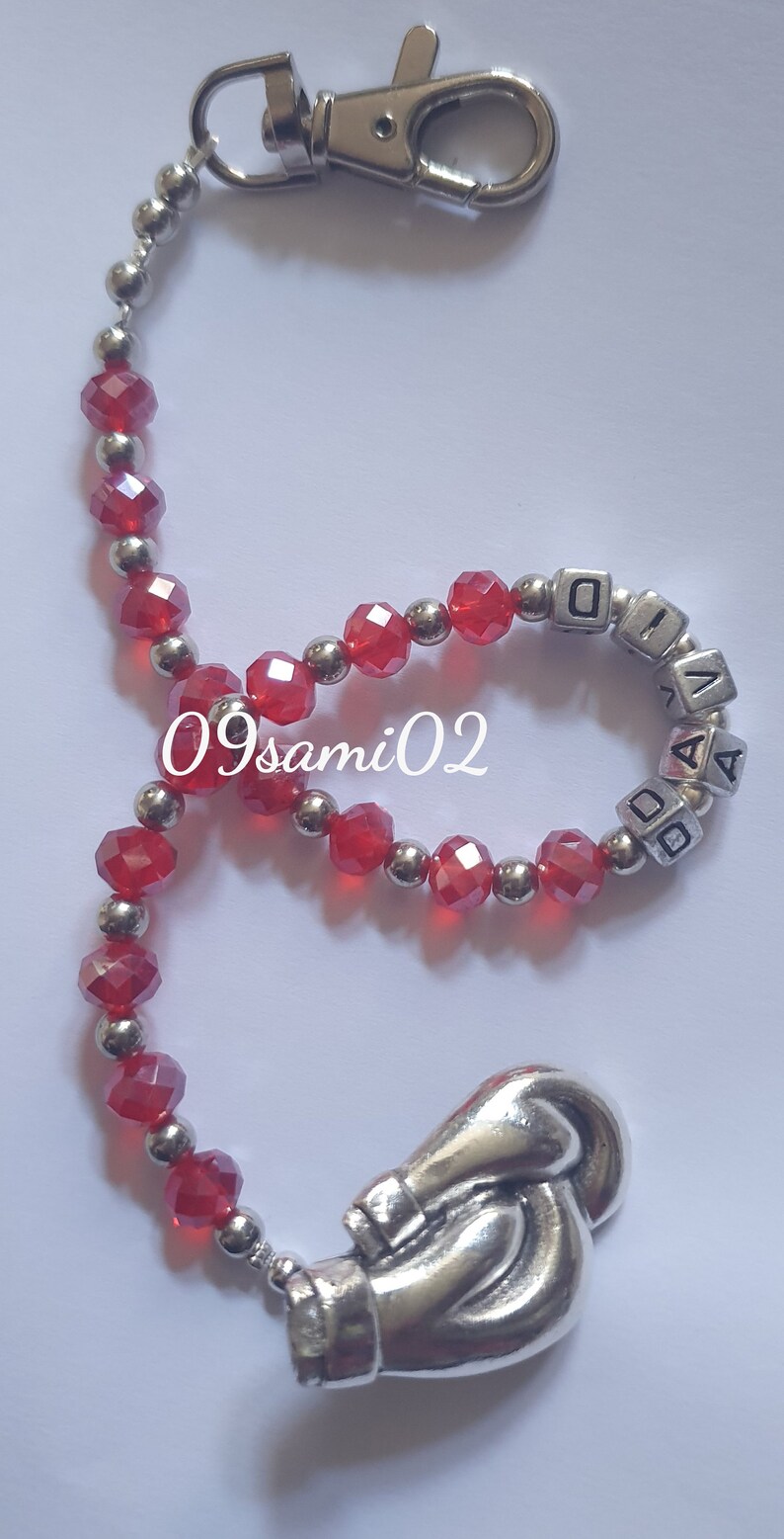 Personalised Bling Romany Boxing Glove Dummy Clip: Can Also Be ...
