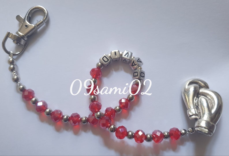 Personalised Bling Romany Boxing Glove Dummy Clip: Can Also Be ...