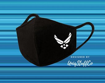 Air Force Mom Face Mask - Etsy