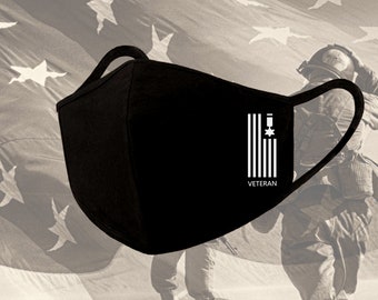 Veteran Face Mask | Etsy