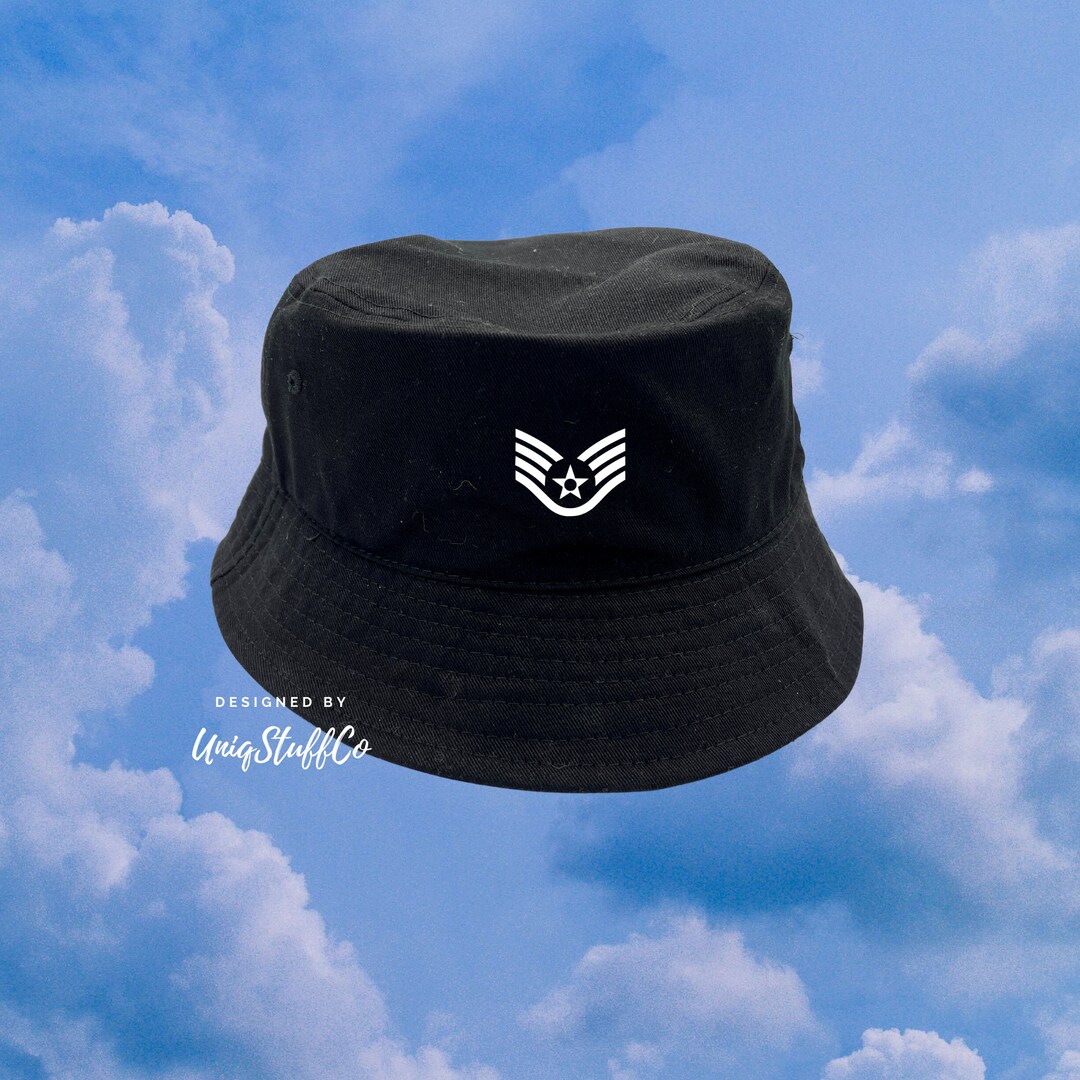 Ssgt Staff Sergeant Bucket Hat - Outdoor Urban Everyday Hats Headwear ...