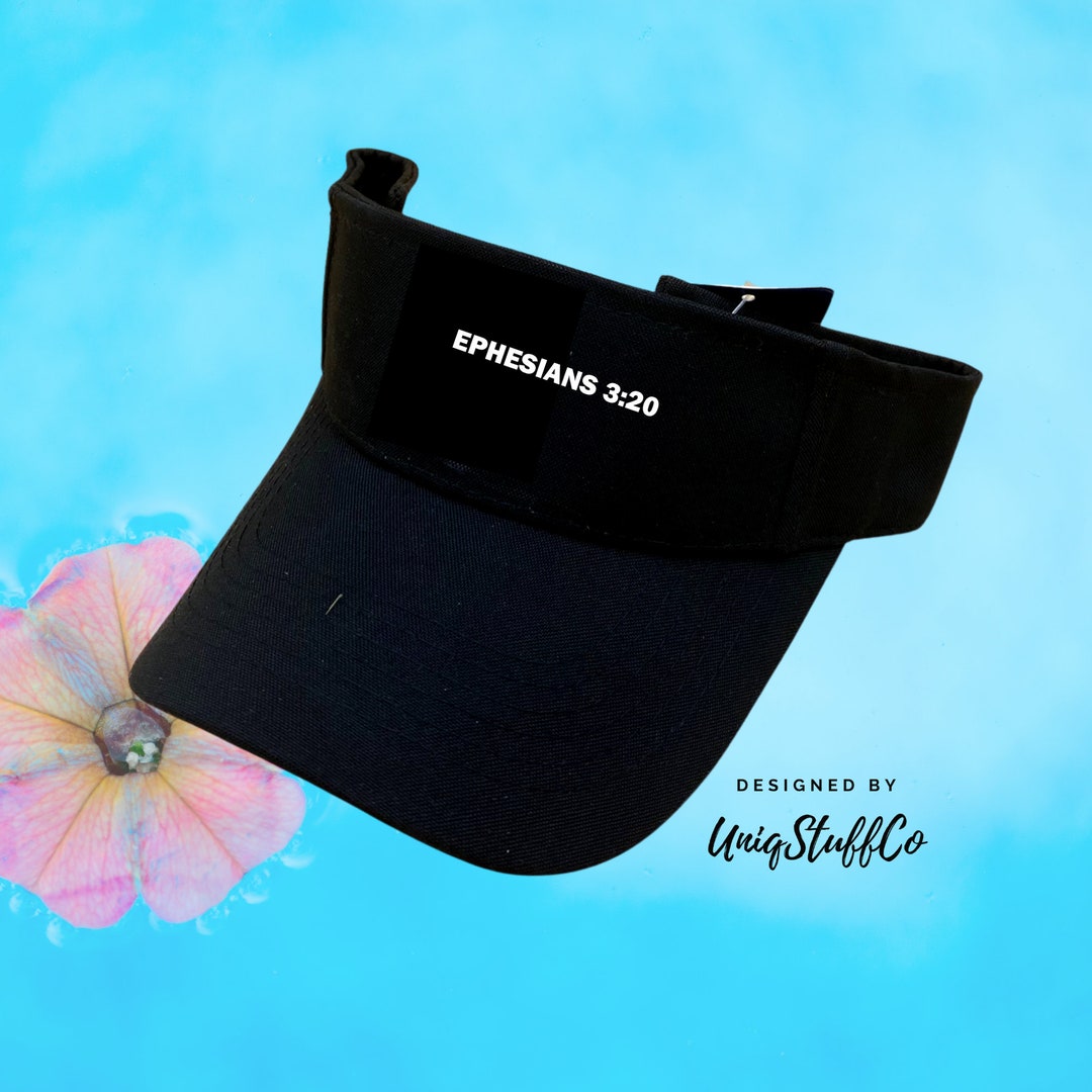 Bible Quotes Sun Visor - Sun Visor - Outdoor Sun Visor - Designed and ...