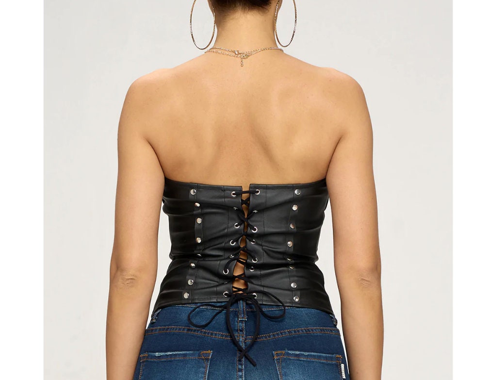 Front Zipper Tube TOP Overbust Classic Zipper Closure With - Etsy