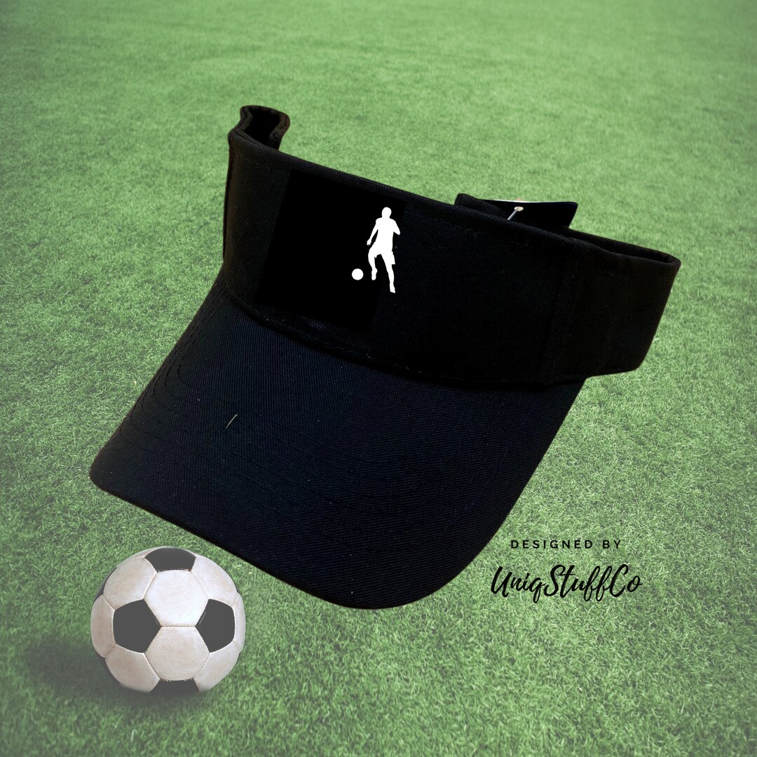 Soccer Sun Visor - Sun Visor - Outdoor Sun Visor - Designed and Printed ...