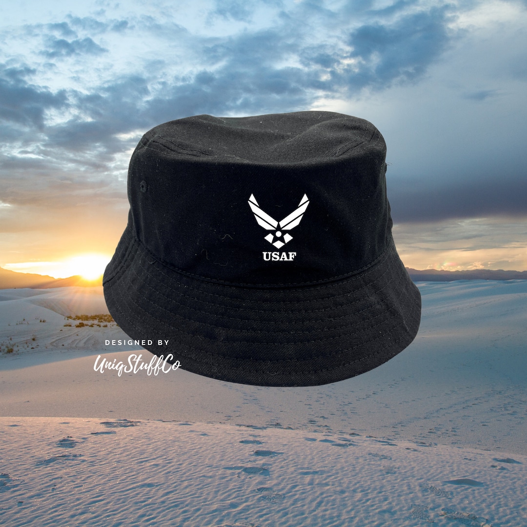 USAF Bucket Unisex Hat Trendy Outdoor Summer Beach Urban Leisure ...