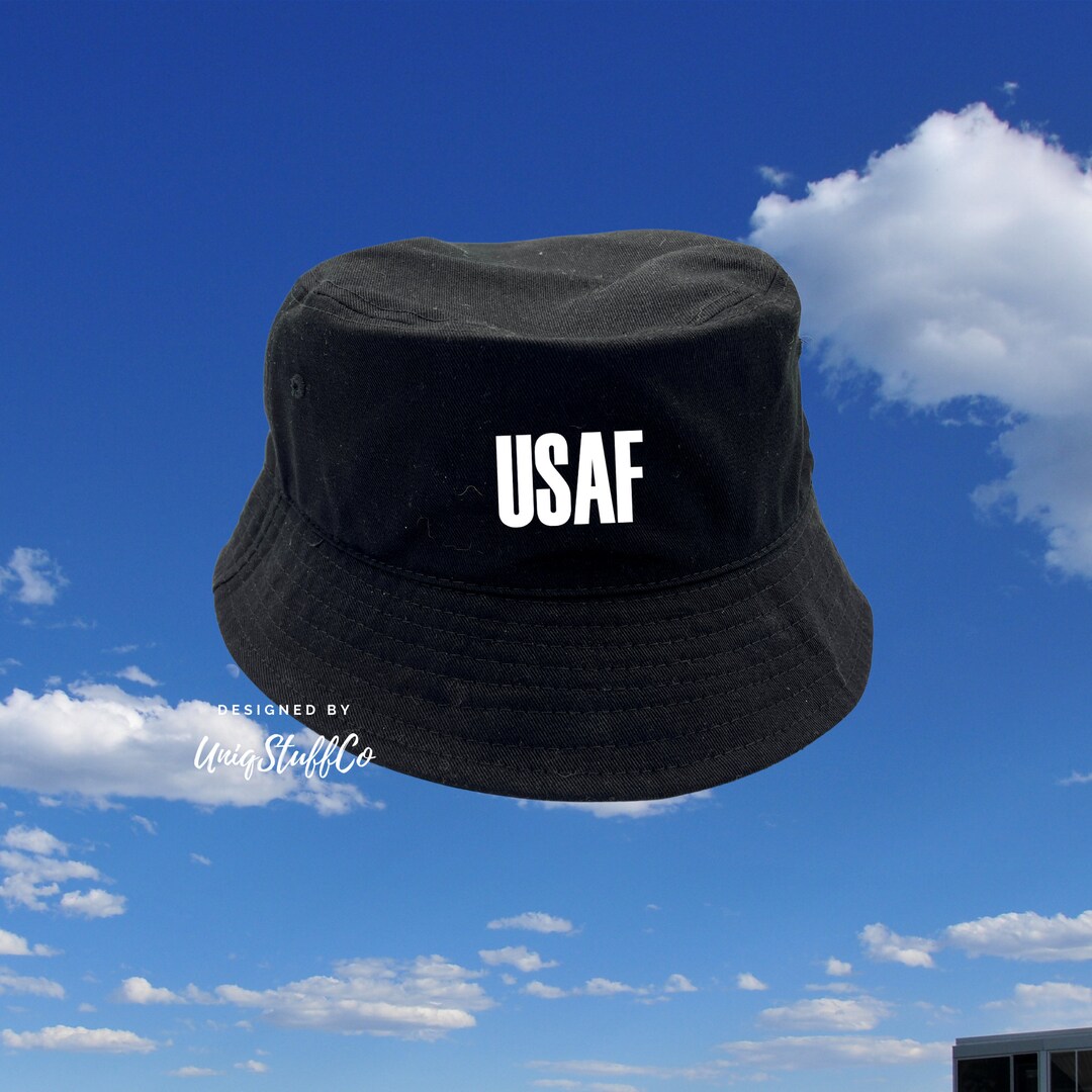 USAF Bucket Unisex Hat Trendy Outdoor Summer Beach Urban Leisure ...