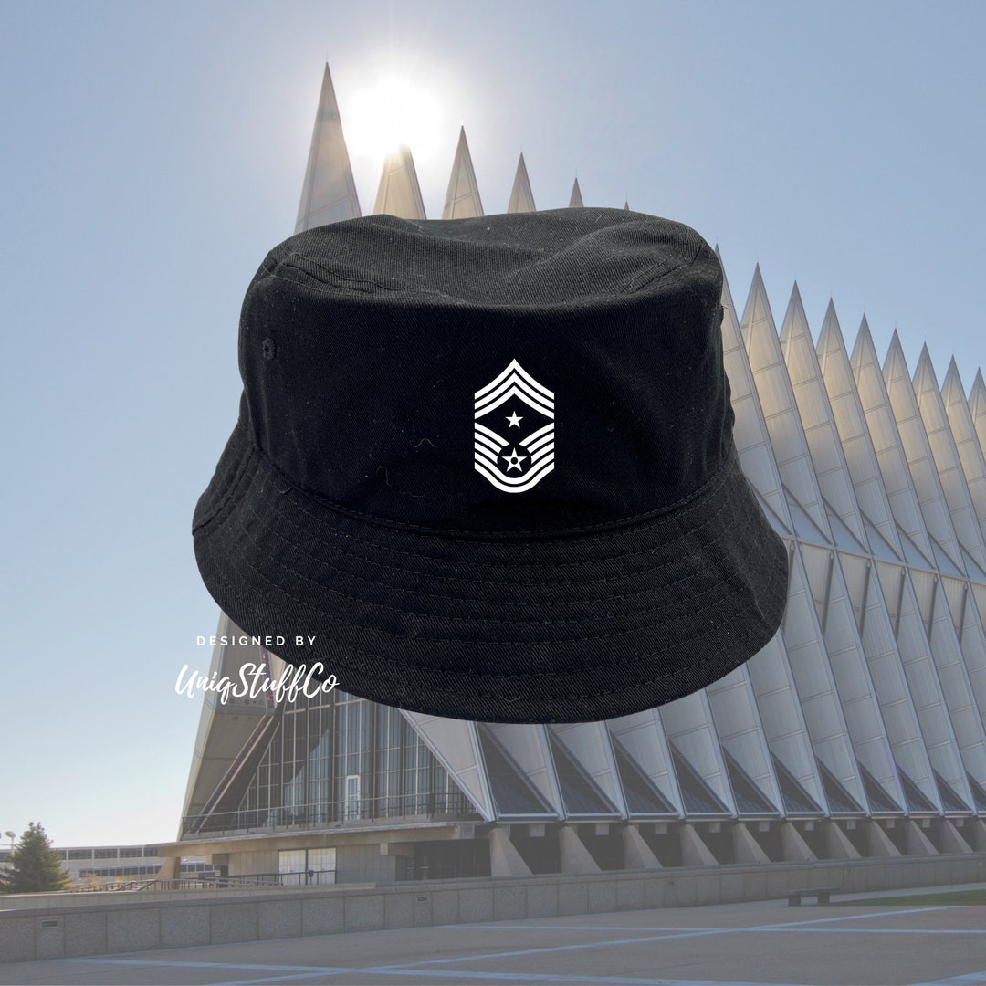 USAF CCM Command Chief Master Sergeant Bucket Hat - Everyday Hats ...