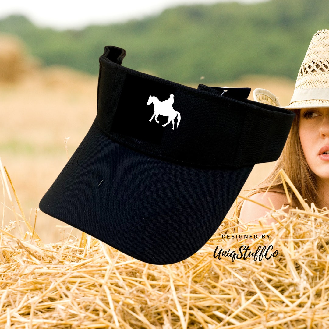 Cowboy Sun Visor Sun Visor Outdoor Sun Visor Designed and Printed in ...
